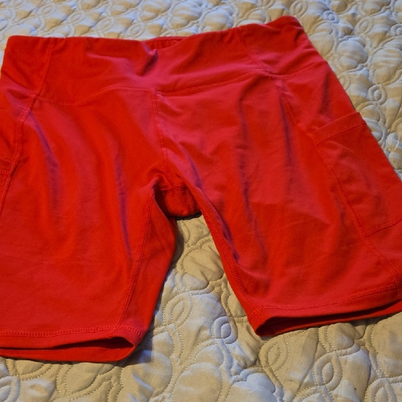 Baleaf | Shorts | Baleaf Womens Red Bike Shorts High Rise | Poshmark